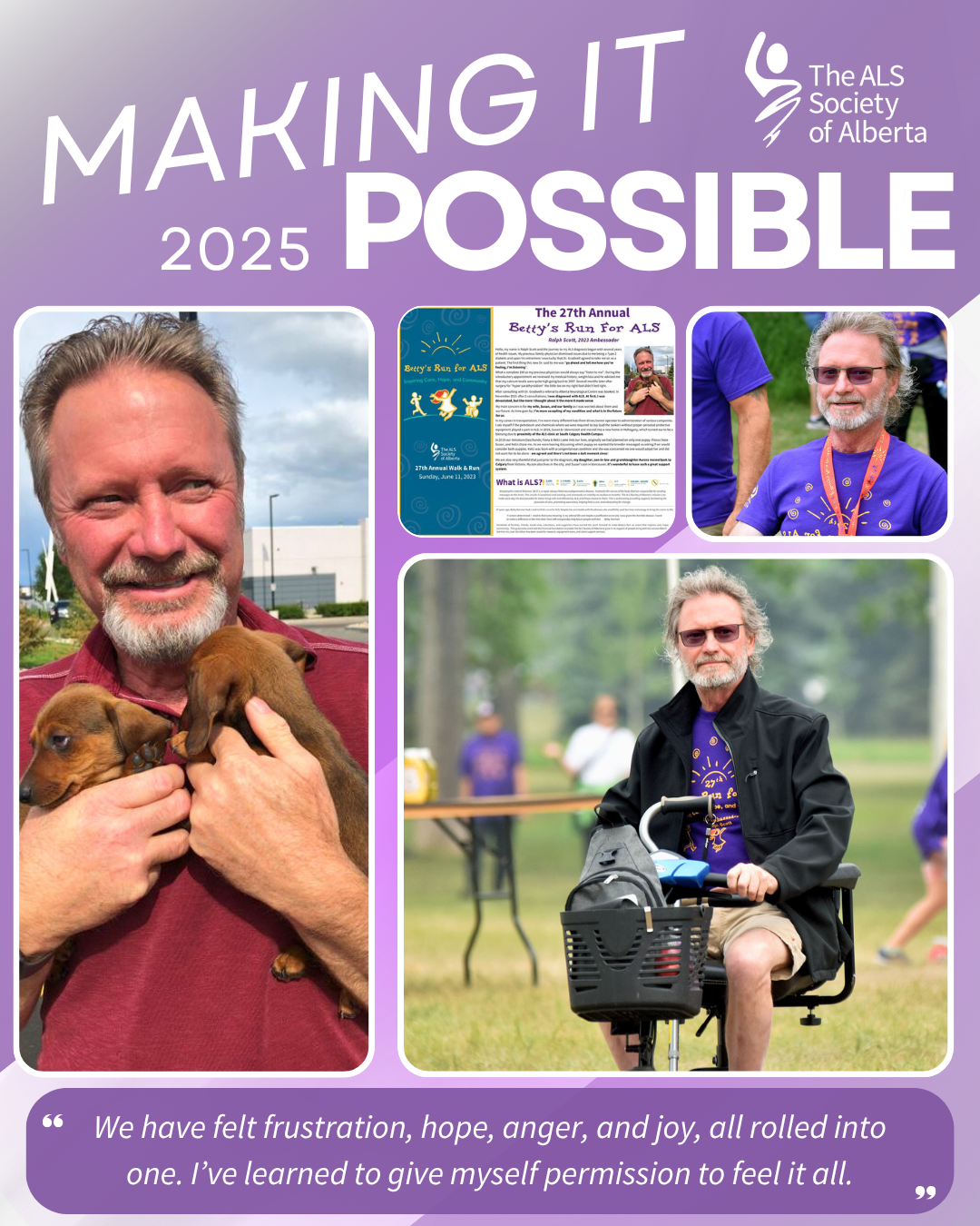 Making It Possible 2025 - Ralph Scott - ALS Society of Alberta